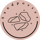 Sandposter - Unikke kunstplakater fra danske strande